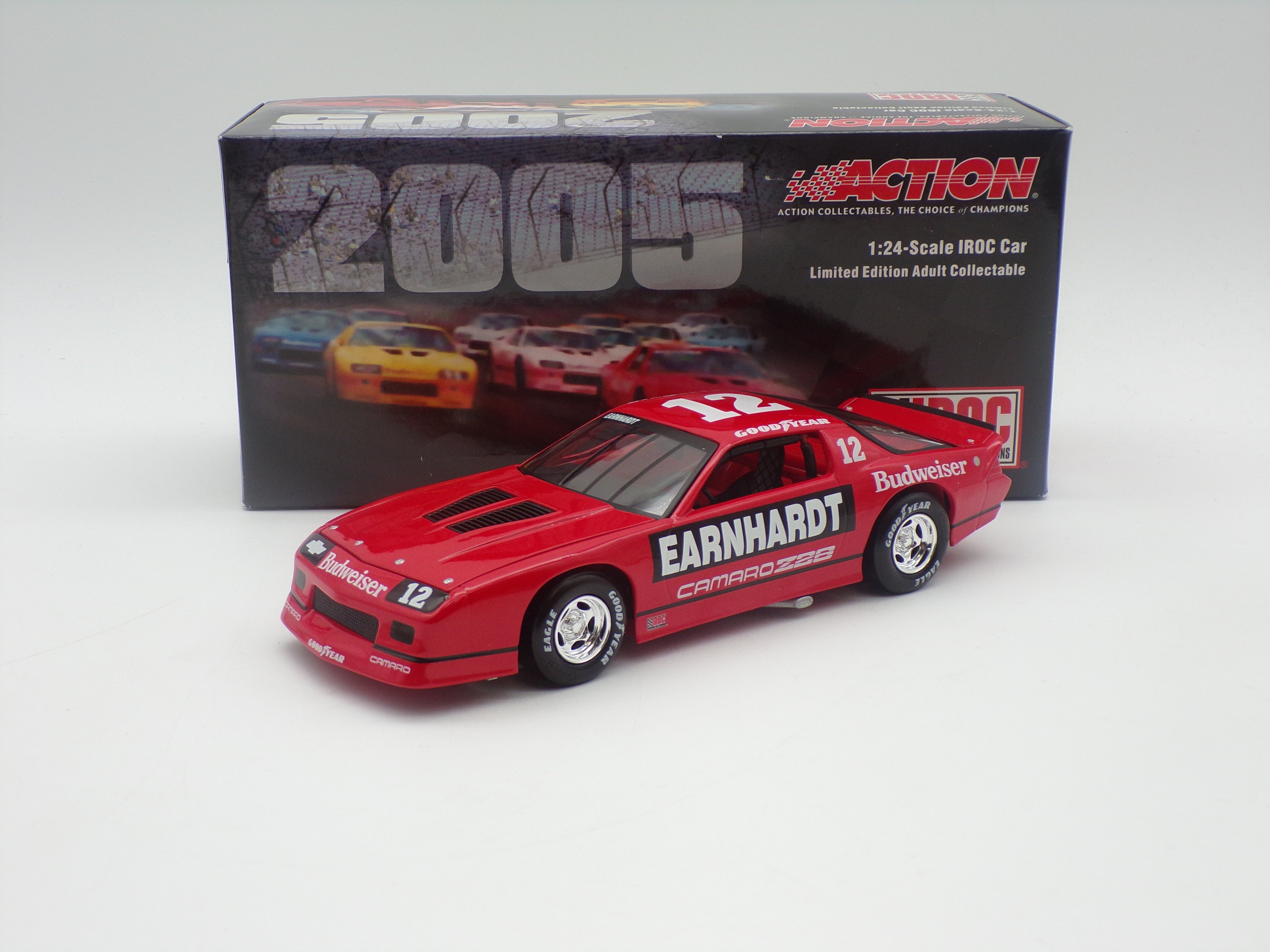 Item E005 - Dale Earnhardt 1987 Budweiser #12 1/24 IROC Diecast – CircleBDiecastAuctions