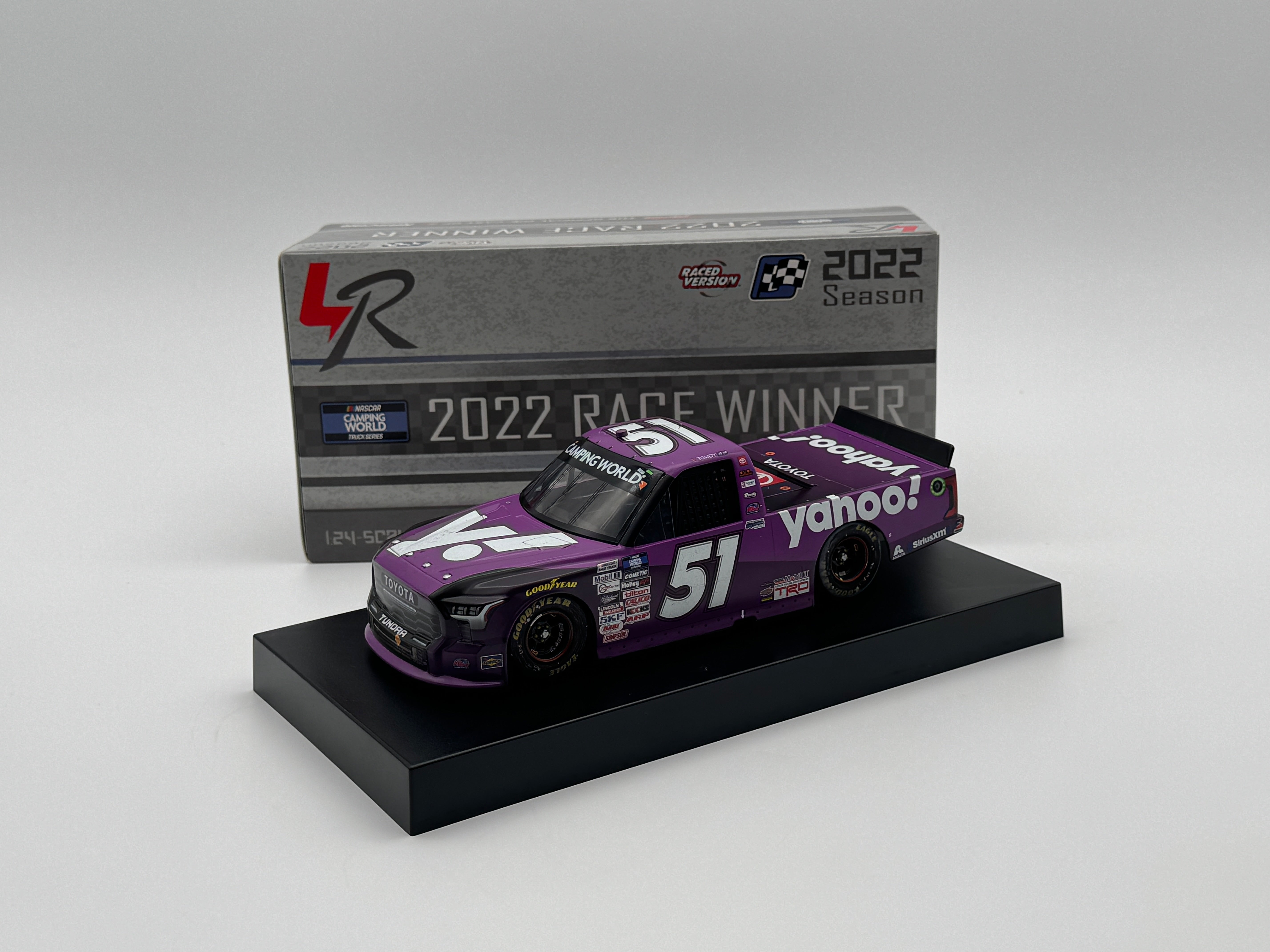 Item H077 - Kyle Busch #51 Yahoo Sonoma Win 2022 Tundra – CircleBDiecastAuctions