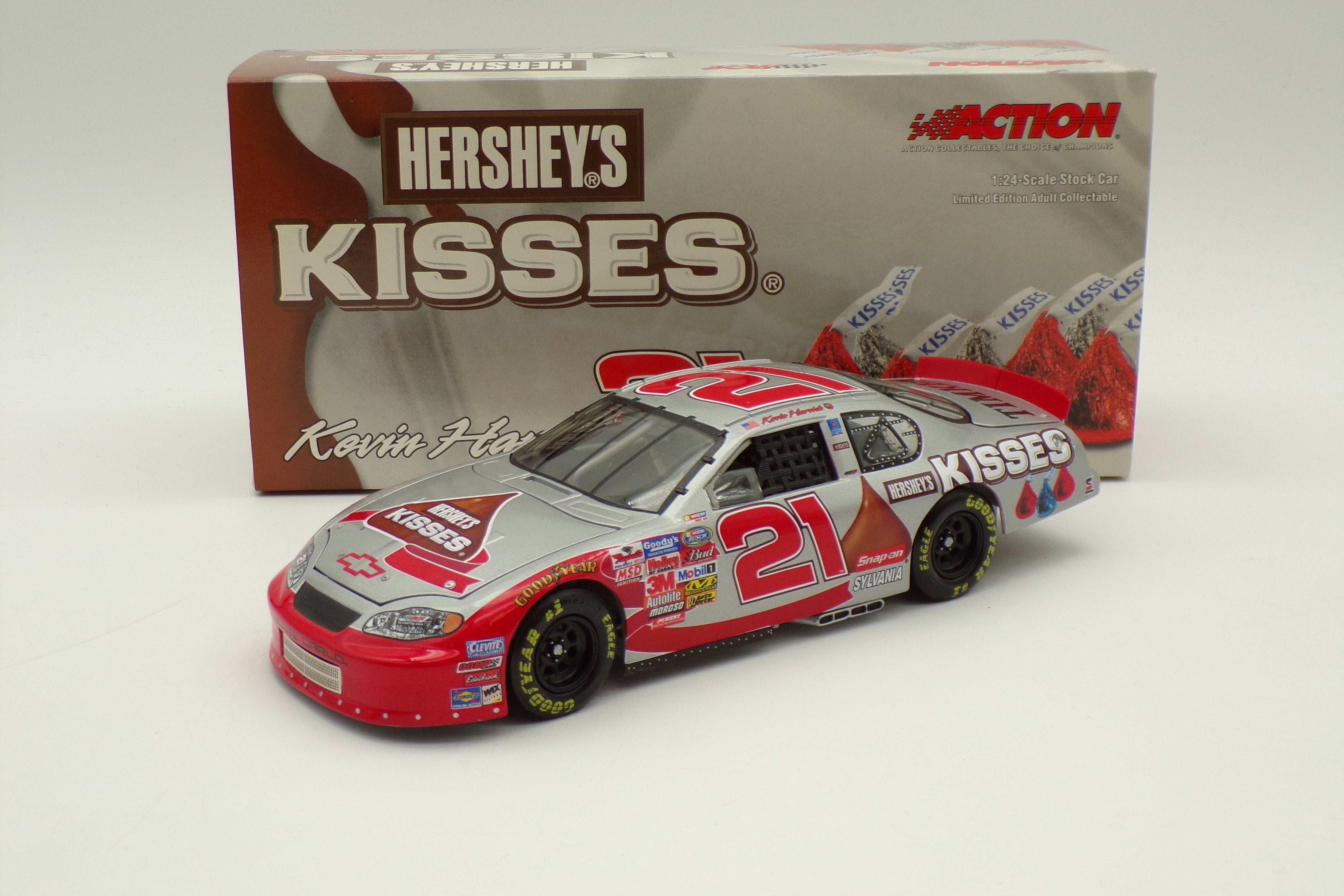 Item D694 - Kevin Harvick 2004 Hershey's Kisses 1/24 Nascar Diecast ...