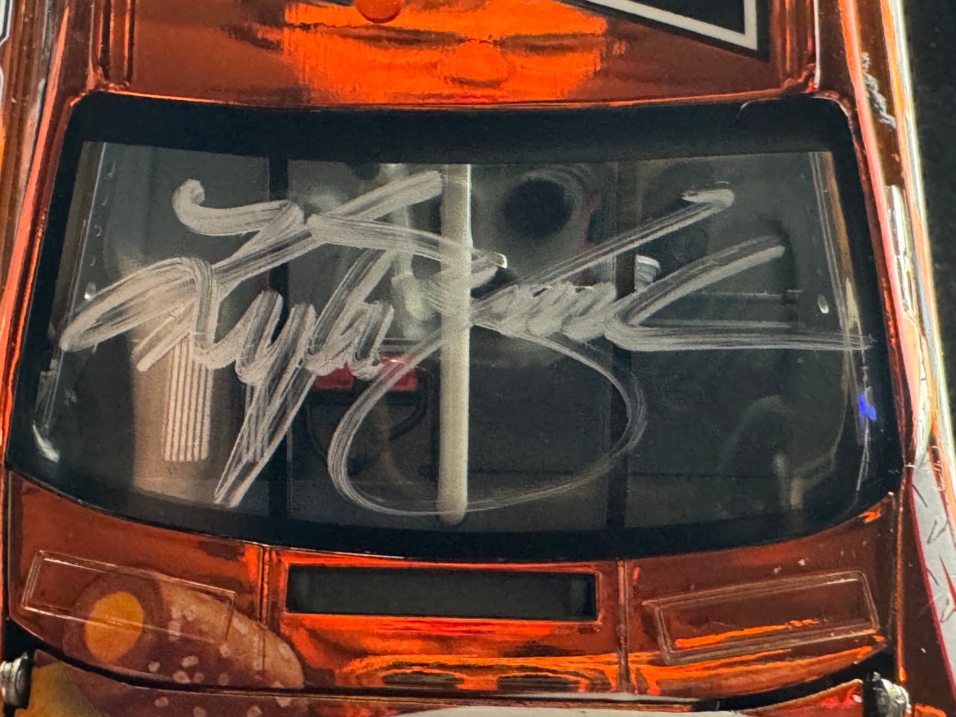 Item J811 - Kyle Busch #18 Combo's 2011 Camry Color Chrome Elite Autog ...