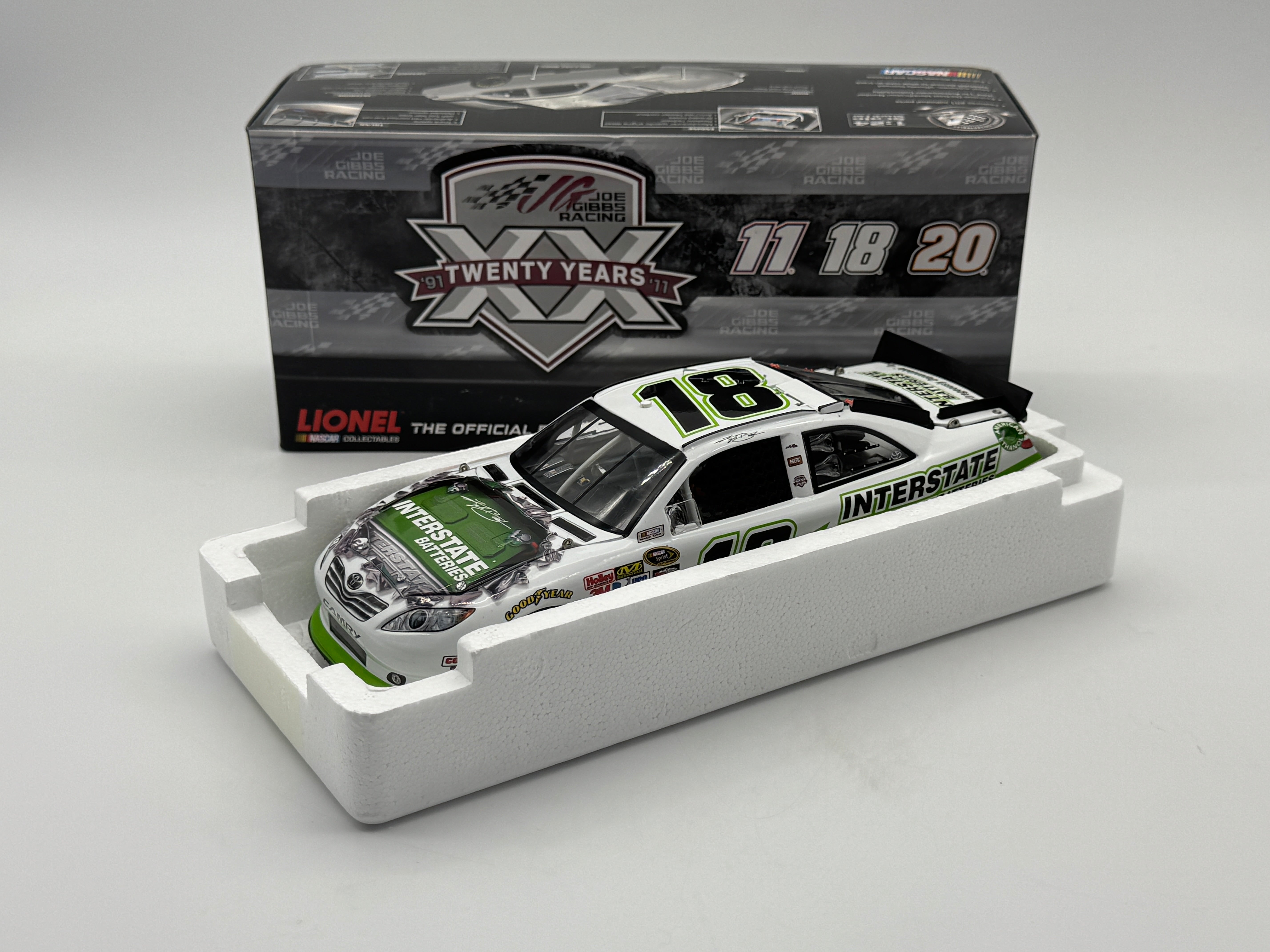 Item J817 - Kyle Busch #18 Interstate Batteries 2011 Camry ...