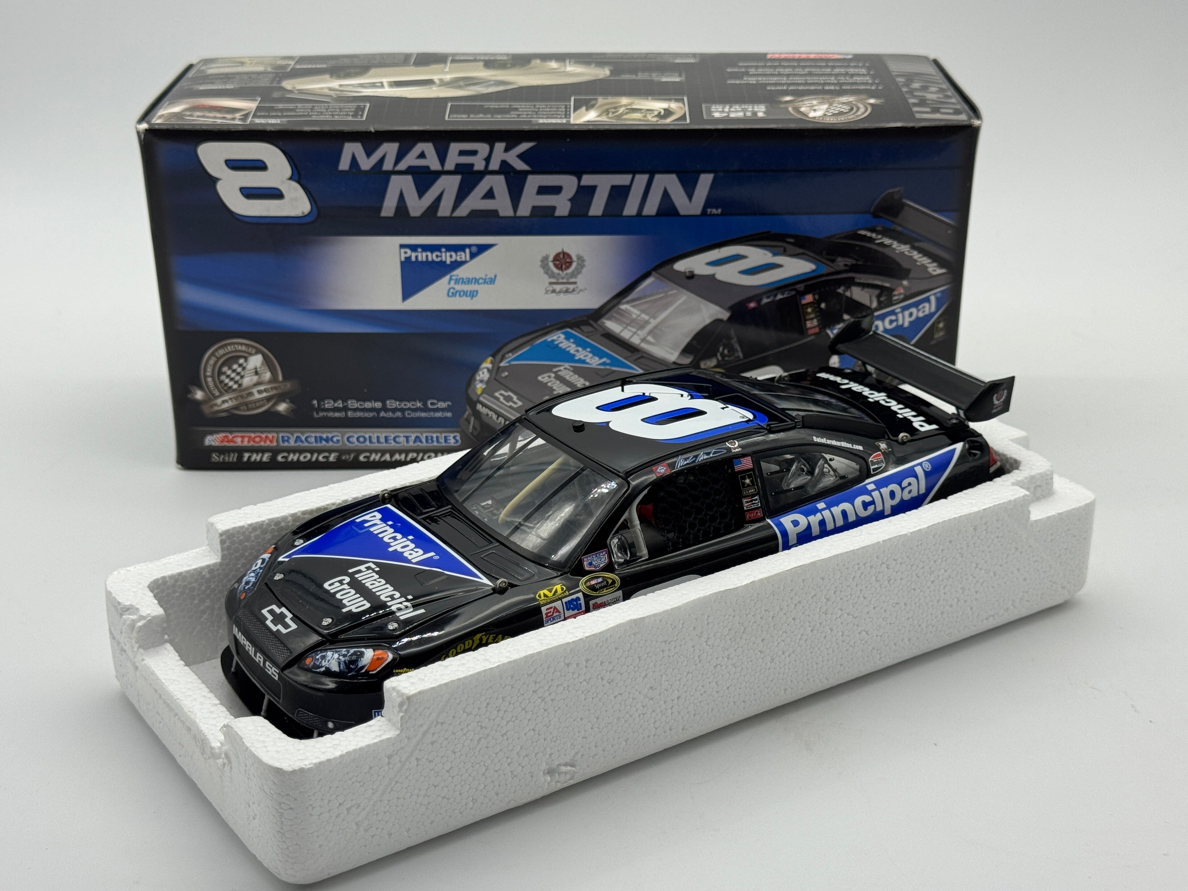 Item K088 - Mark Martin #8 Principal Financial 700th Start 2008 Impala ...