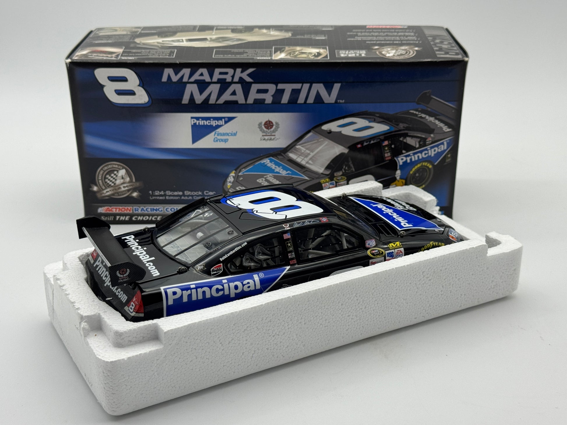 Item K088 - Mark Martin #8 Principal Financial 700th Start 2008 Impala ...