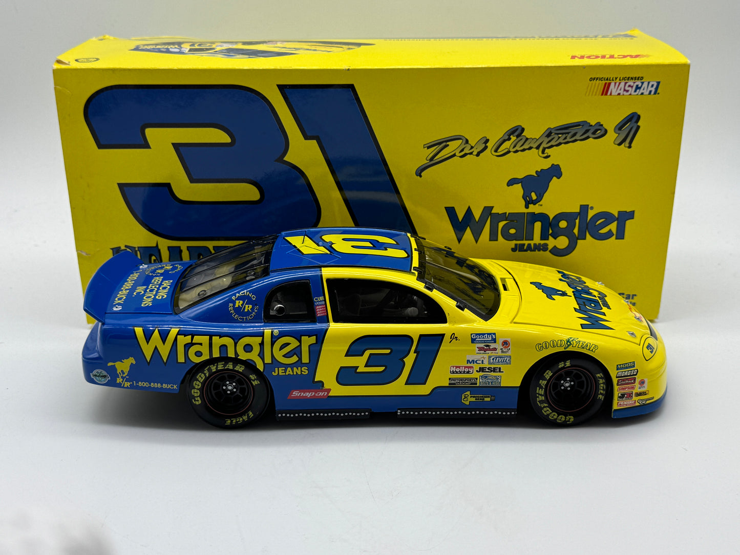Item H001 - Dale Earnhardt Jr #31 Wrangler 1997 Monte Carlo 1:18 Scale ...