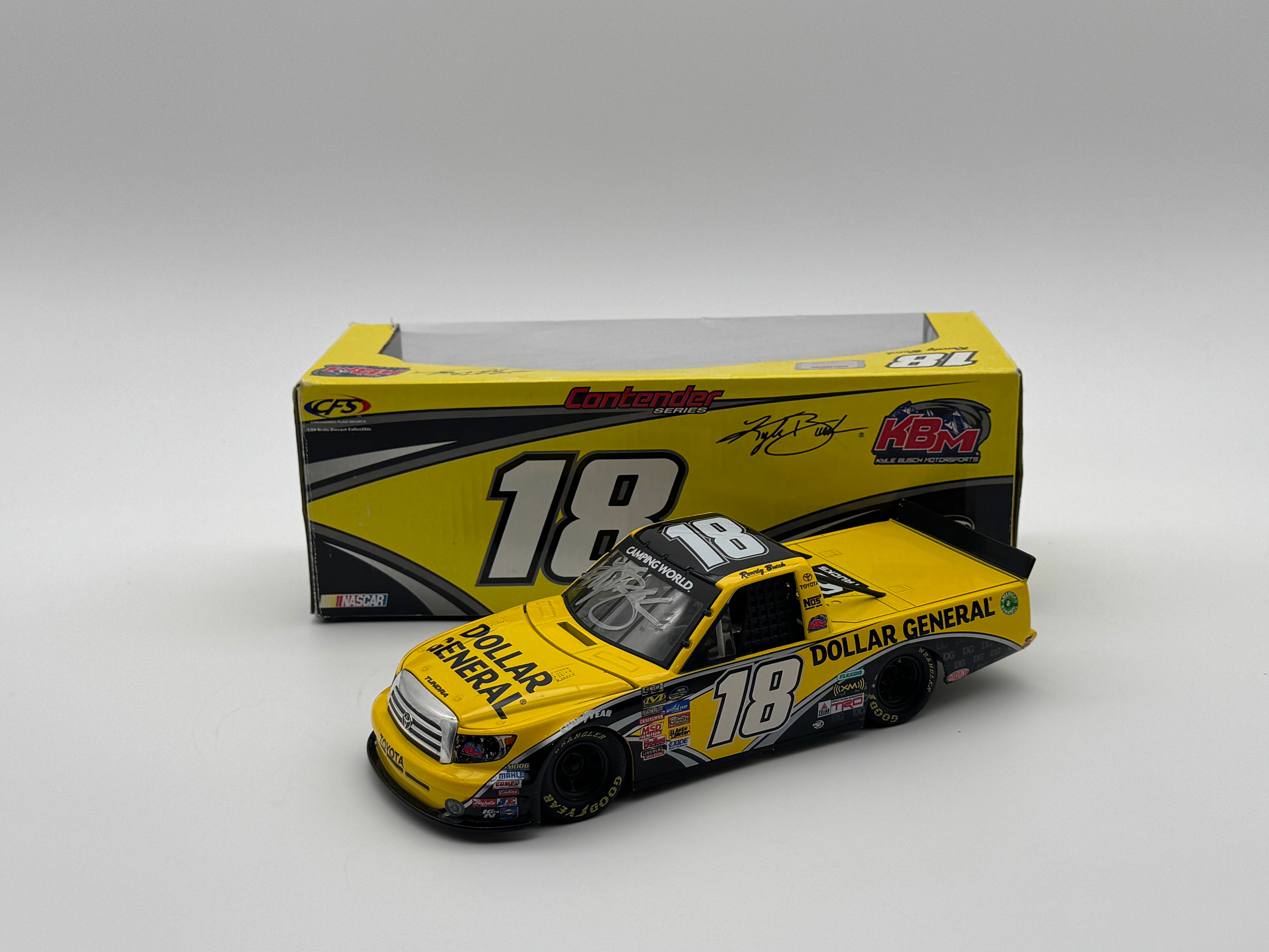 Item H082 - Rowdy Busch #18 2011 Dollar General Contender Series Toyot ...
