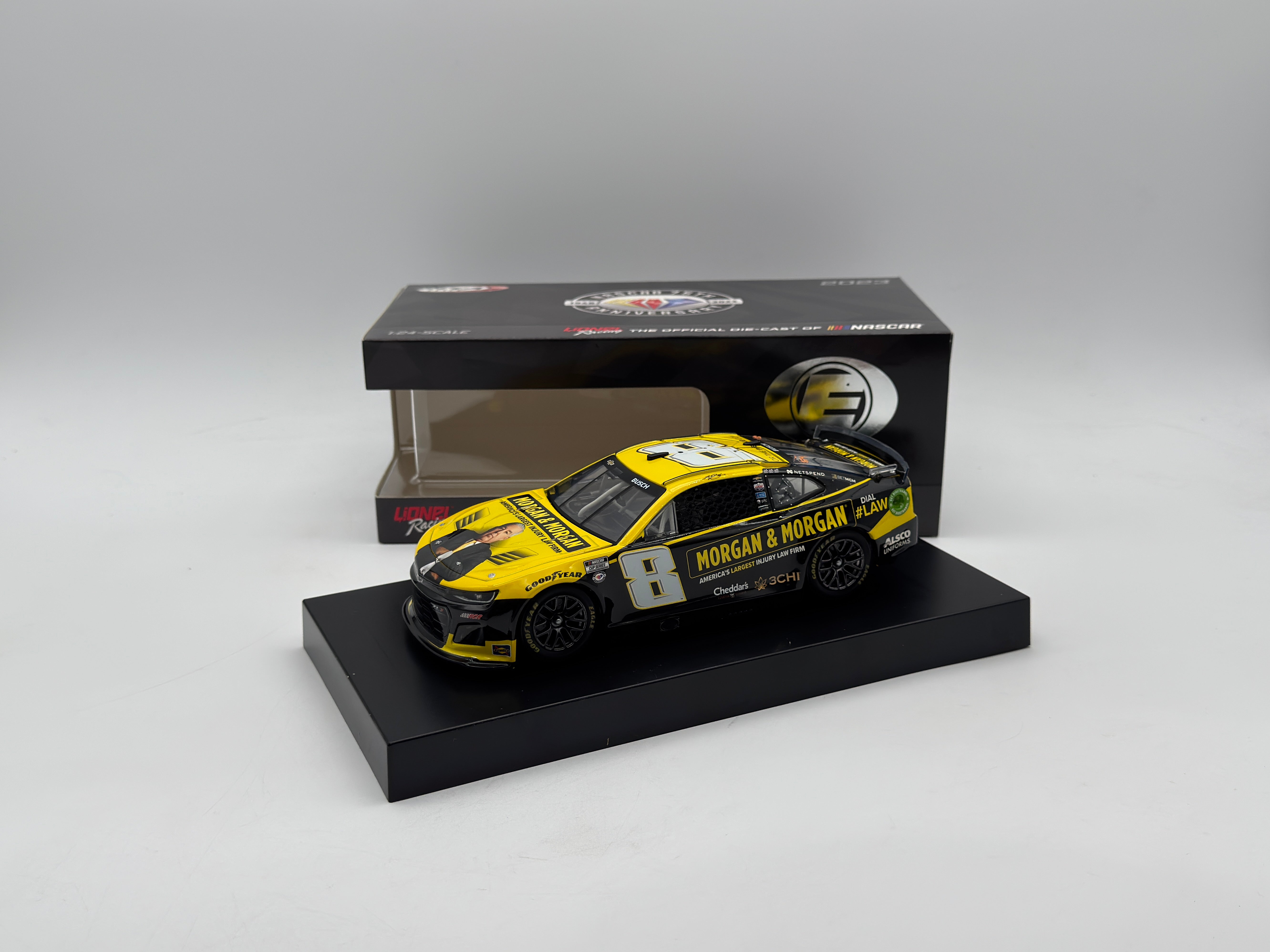 Item F605 - Kyle Busch #8 Morgan & Morgan Law Group 2023 Camaro ZLT El ...