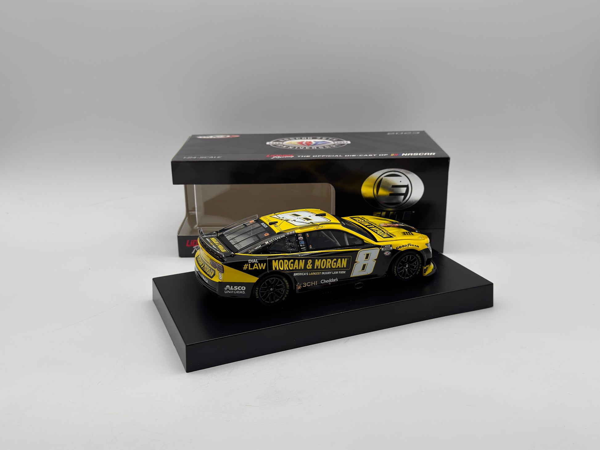 Item F605 - Kyle Busch #8 Morgan & Morgan Law Group 2023 Camaro ZLT El ...