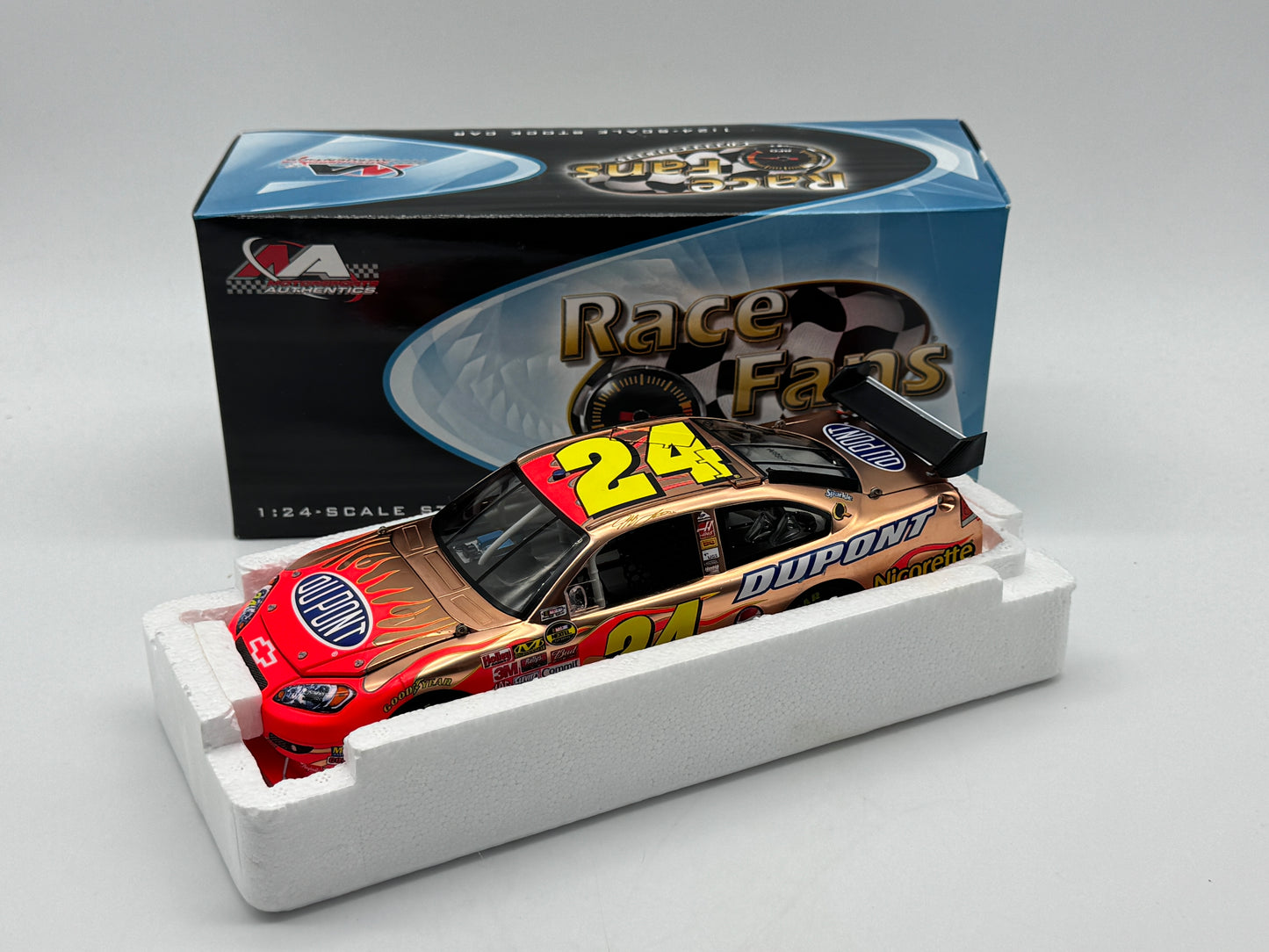 Item H122 - Jeff Gordon #24 DuPont 2007 Impala SS COT Copper ...
