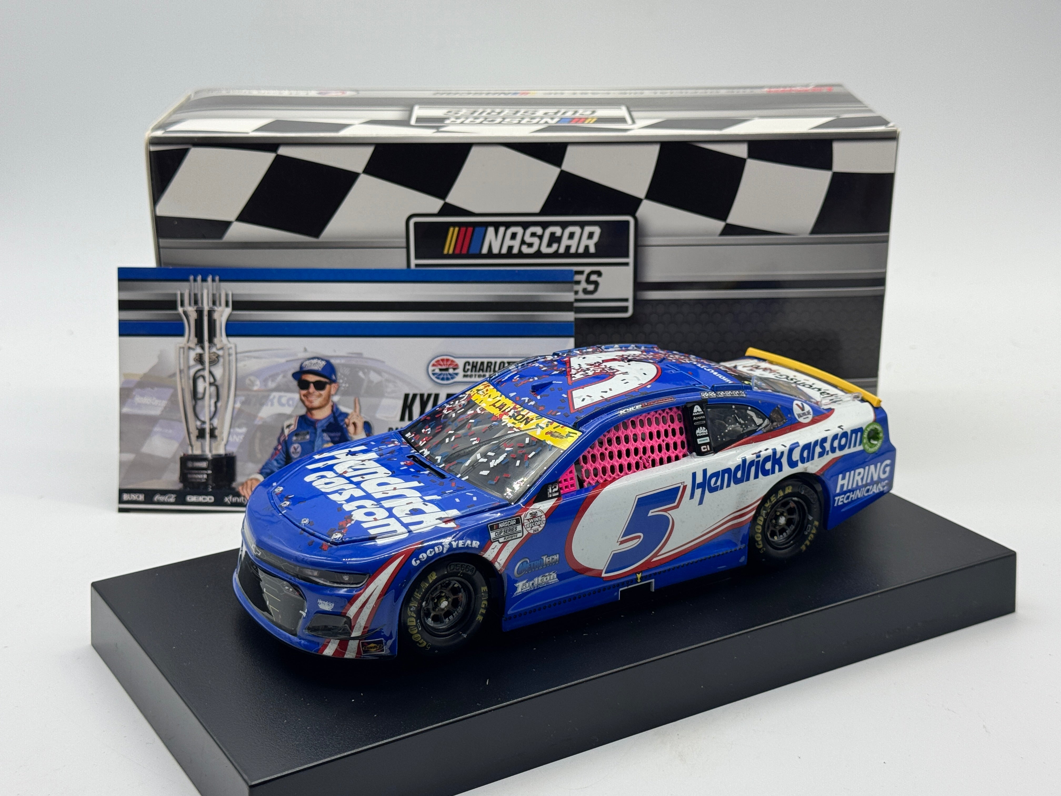 Item L594 - KYLE LARSON #5 Hendrickcars.com Charlotte Roval Win 2021 C ...