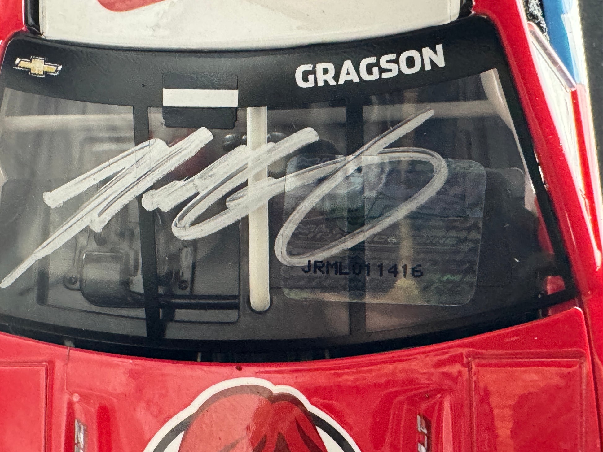 Item K945 - NOAH GRAGSON #62 Wendy's 2022 Camaro ZL1 Autographed ...